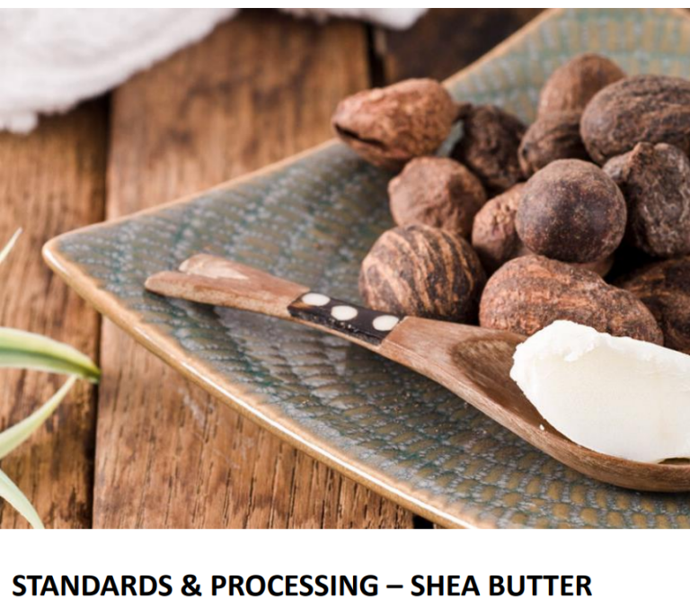 Standards & Processing - Shea Butter - Shea Market