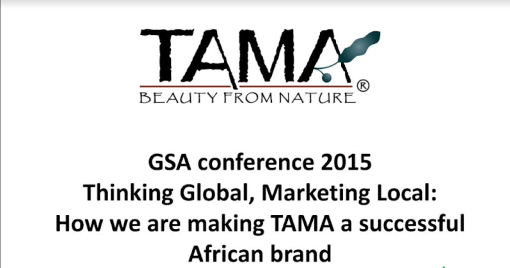 Thinking Global, Marketing Local: How We are Making TAMA a Successful ...