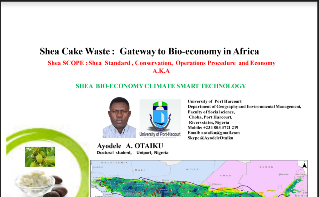 Shea Cake Waste - Shea Market