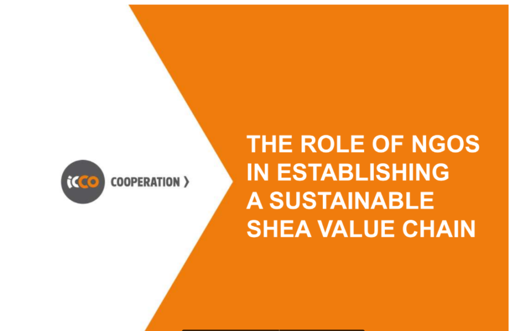 The Role of NGOs in Establishing a Sustainable Supply Chain - Shea Market