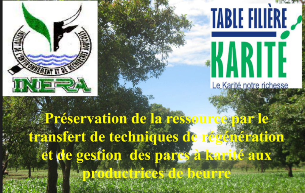 Préservation de la ressource par le transfert de technique de ...